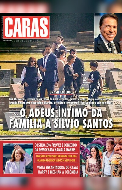 Cofenplay - Caras - O adeus íntimo da família a Silvio Santos